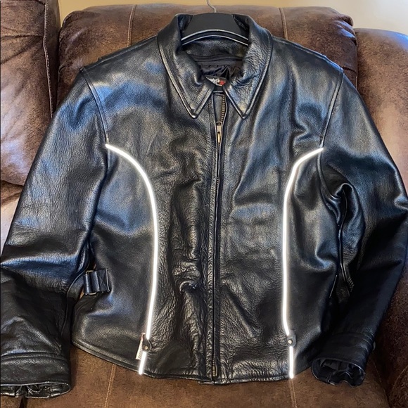 3M Thinsulate | Jackets & Coats | Ladies Classic Leather Riding Jacket ...